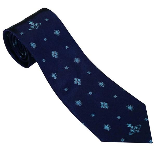 Vivienne Westwood ヴィヴィアン・ウェストウッド ネクタイ ブルー系 ドット柄 イタリー製 シルク100％ AW25 81050004-W0194-K401-BLUE ギフト プレゼント