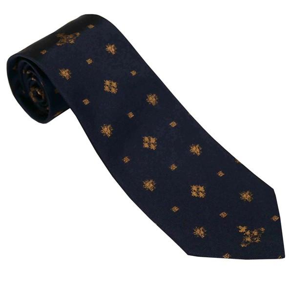 Vivienne Westwood ヴィヴィアン・ウェストウッド ネクタイ ネイビーブルー系 ドット柄 イタリー製 シルク100％ AW25 81050004-W0194-K410-NAVYBLUE ギフト プレゼント