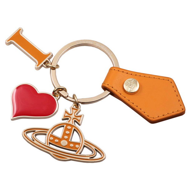 ヴィヴィアン・ウエストウッド キーリング キーホルダー Vienne Westwood 82030009-yellow イエローｘゴールド ギフト プレゼント 誕生日 記念品