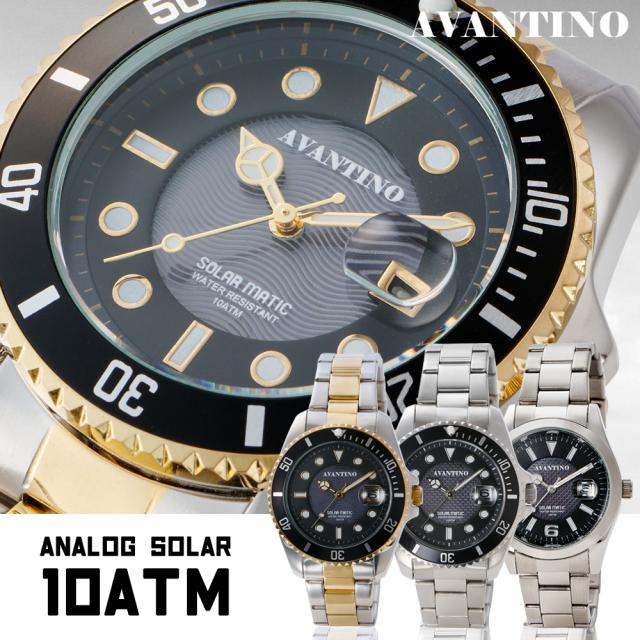 クレファー AVANTINO アヴァンティーノ 腕時計 AV-AM284-BKS AV-AM284-BKT AV-AM285-BKS メンズ ...