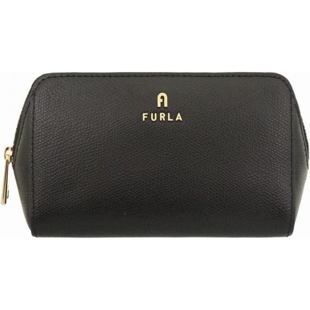 フルラ FURLA ポーチ カメリア Mサイズ 化粧ポーチ ブラック WE00449 ARE000 O6000 CAMELIA M COSMETIC CASE レディース