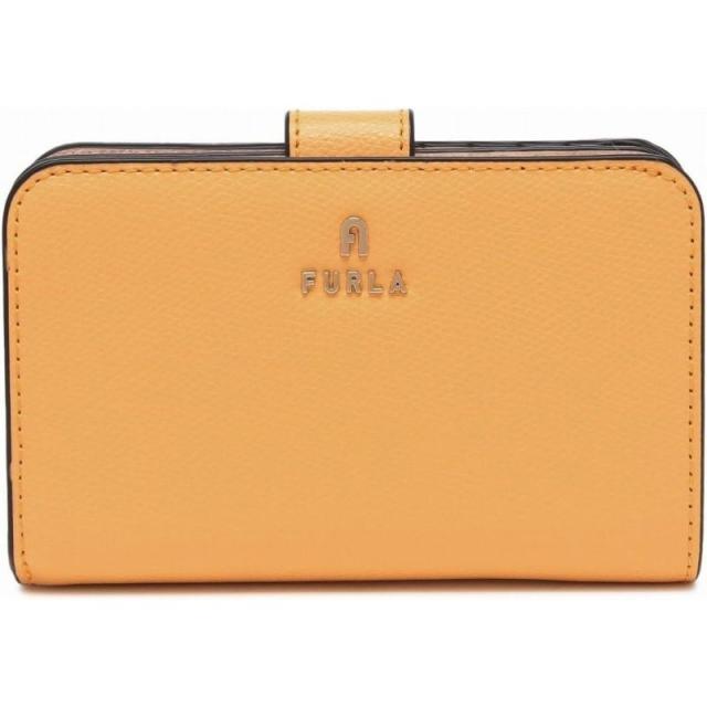 フルラ FURLA 二つ折り財布 カメリア イエロー ベージュ WP00314 ARE000 3592S CREMA BALLERINA i int レディース