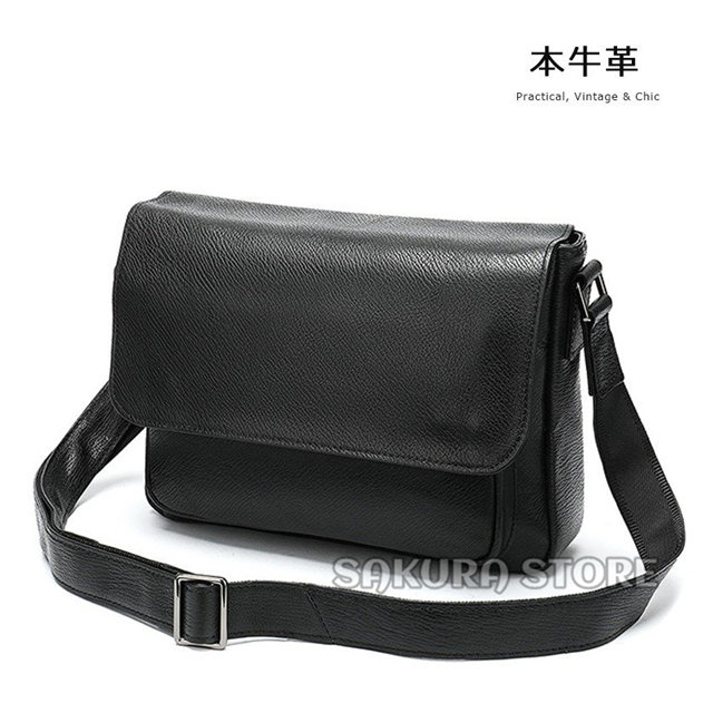 ショルダーバッグ メッセンジャーバッグ 本革 厳選牛革 レザーバッグ ワンショルダーバッグ メンズ 斜めがけ 肩掛け ipad収納 ポーチ レザー 革 小物入れ 父の日