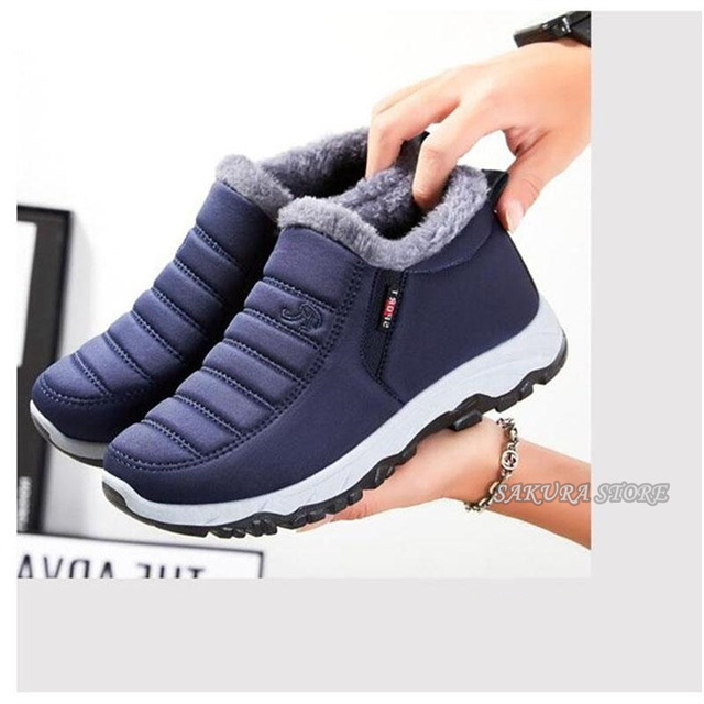 スノーシューズ スノーブーツ メンズ レディース ムートンブーツ 防水