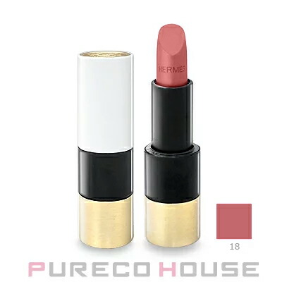HERMES(エルメス) 〈ルージュ エルメス〉 ルージュ ア レーヴル サティネ 3.5g #18 ローズ・アンサンス