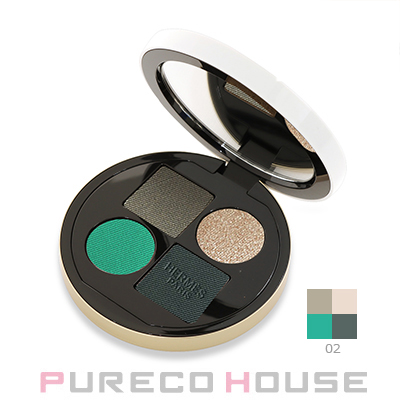 HERMES (エルメス) オンブル ドゥ エルメス アイシャドウ パレット クワテュール 3g #02 オンブル・ヴェジェタル