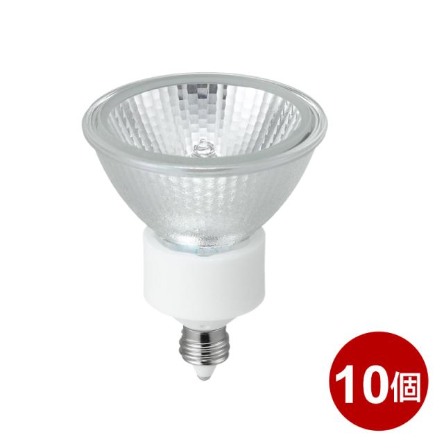 ヤザワ エコクールハロゲンシャイン 10個セット（2個入×5個） ハロゲン電球 75W 中角 E11 JDR110V50WUVMKH3E112PYZ-10P 送料無料