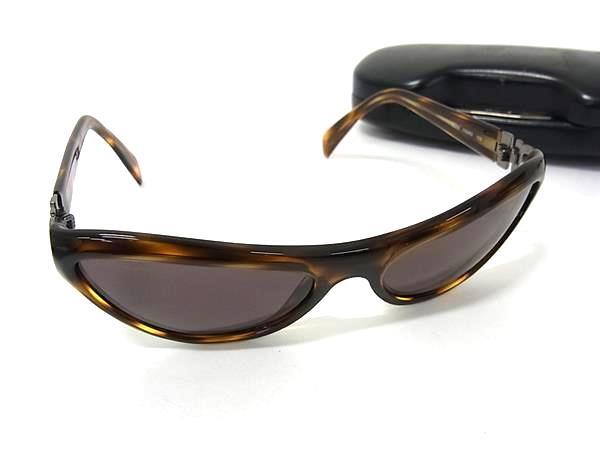 Salvatore Ferragamo フェラガモ サングラス ガンチーニ 2020 ブラウン クリアブラック プラスチック レディース べっ甲調 美品【本物保証】