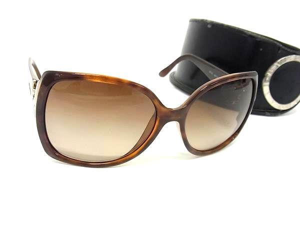 BVLGARI ブルガリ サングラス 8078 ブラウン ブラウングラデーション プラスチック ユニセックス べっ甲調【本物保証】