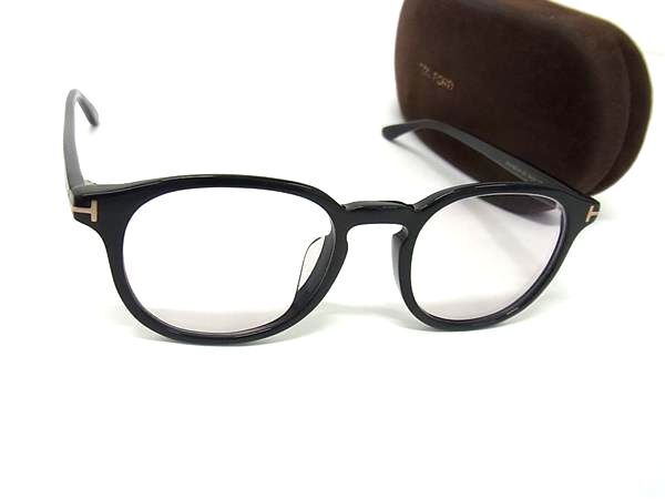 TOM FORD トムフォード メガネ TF5795KB ブラック プラスチック ユニセックス 美品【本物保証】