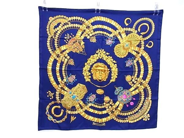 HERMES エルメス スカーフ カレ90 KOSMIMA 宇宙 - マルチカラー シルク100% レディース 大判 美品【本物保証】