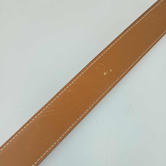 HERMES エルメス ベルト ラッキーメタル - オレンジ エプソン ユニ