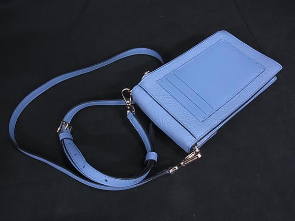MICHAEL KORS ブルー スマホショルダーバッグ MICHAEL KORS マイケル