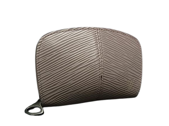 LOUIS VUITTON ルイヴィトン ケース エピ ポルトモネZ M6368B ライラック レザー ユニセックス ラウンドファスナー 小銭入れ シルバー金具【本物保証】