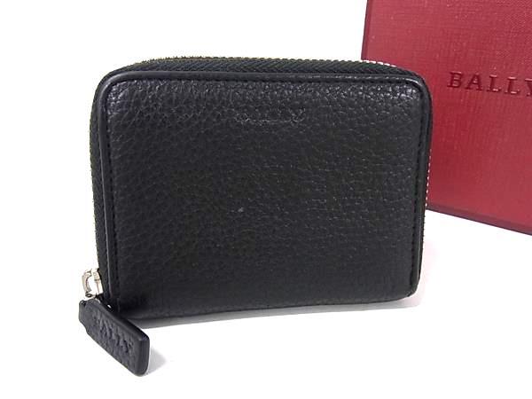 BALLY バリー カードケース ブラック レザー ユニセックス 美品【本物保証】