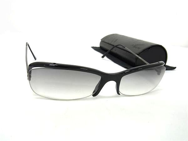 PRADA プラダ サングラス - SPR13C ブラック シルバー ブラックグラデーション プラスチック メタル メンズ 超美品【本物保証】