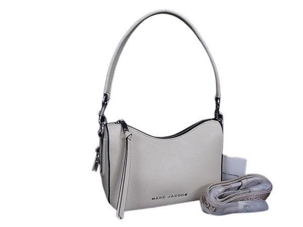 MARC JACOBS マークジェイコブス ハンドバッグ スモールドリフターコンバーチブル アイボリー レザー レディース 2WAY 超美品【本物保証】