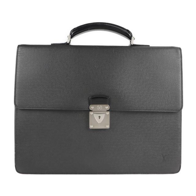 LOUIS VUITTON ルイ ヴィトン ロブスト１ タイガ M31052 ビジネスバッグ レザー アルドワーズ ブラック系 ブリーフケース ビトン【本物保証】