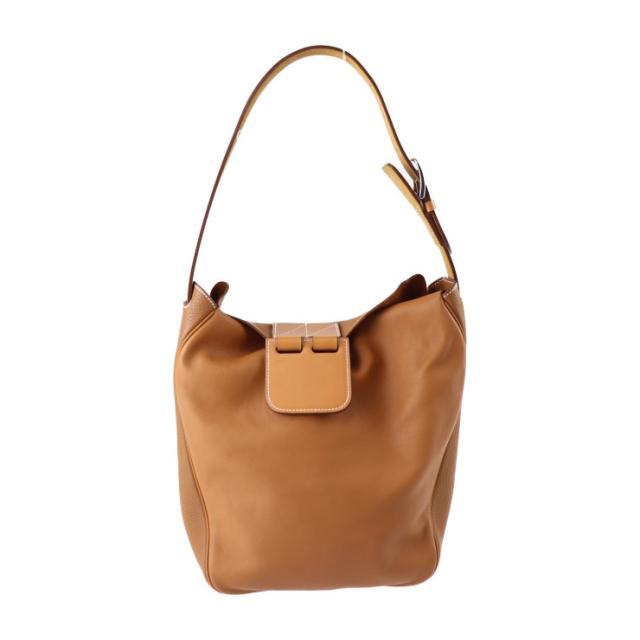 美品 HERMES エルメス ヴィルヴォルト 24 065929CK ショルダーバッグ ヴォースイフト トリヨンクレマンス ゴールド ブラウン系 ワンショルダー X刻印【本物保証】