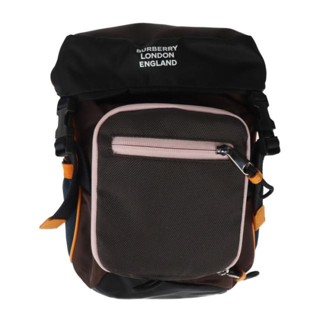 新古未使用展示品 BURBERRY バーバリー ML LEO NB0 110985 A1201 レオ 8017099 ボディバッグ ナイロン COFFEE ショルダーバッグ 【本物保証】