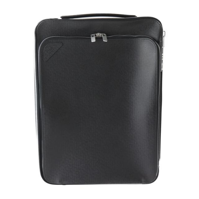 超美品 LOUIS VUITTON ルイ ヴィトン スーツケース ペガス 55 NM タイガ M30407 キャリーバッグ レザー ブラック キャスター付き 旅行鞄 2輪 TSAロック付き ビトン【本物保証】