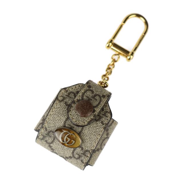 超美品 GUCCI グッチ AirPodsケース オフィディア 596720 その他小物 GGスプリームキャンバス ベージュ【本物保証】【本物保証】