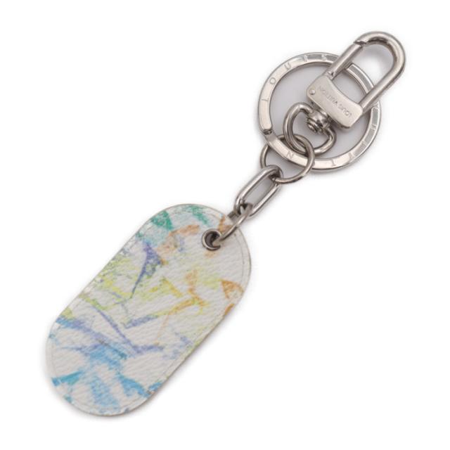 ルイ ヴィトン ポルト クレ ミリタリータブ パステルモノグラム キーホルダー MP2862 マルチカラー キーリン【本物保証】