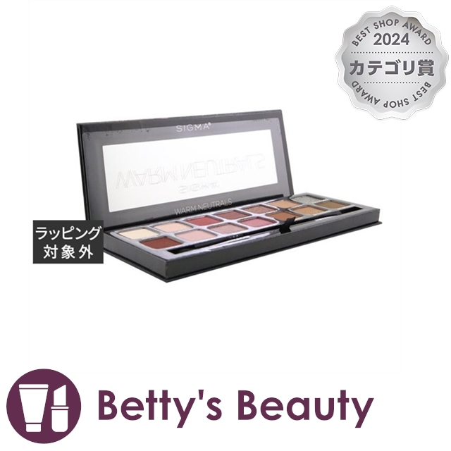 シグマ ビューティー ウォーム ニュートラル アイシャドウ パレット  19.04gパウダーアイシャドウ Sigma Beauty【S】