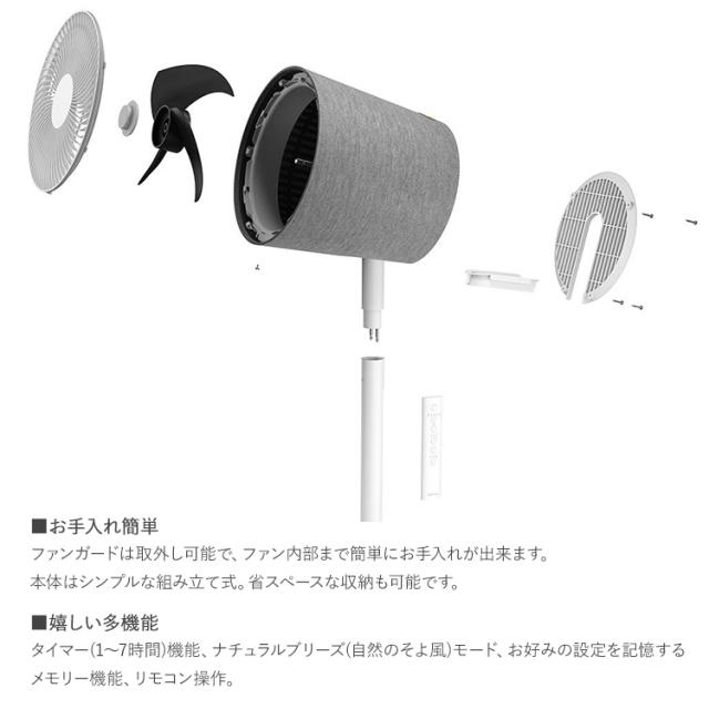扇風機 省エネ DCモーター Stadler Form スタドラフォーム Simon 3D
