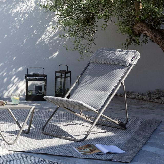 Lafuma ラフマ デッキチェア MAXITRANSAT PLUS BeComfort 折りたたみ 屋外チェア ベランダ 軽量 シンプル おしゃれ 軽い キャンプ  【送料無料】 Lafuma ラフマ デッキチェア MAXITRANSAT PLUS BeComfort 折りたたみ