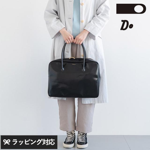 CLASKA DO クラスカ ドー BANK ボストン トラベル バッグボストン/おしゃれ/合成皮革/黒/シンプル/旅行/通勤/収納力/上品/