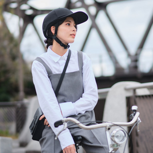 織 Oli ヘルメット キャップタイプ ヘルメット 自転車 帽子型 おしゃれ 大人 sgマーク 女性 男性 レディース メンズ 日本製 男女兼用