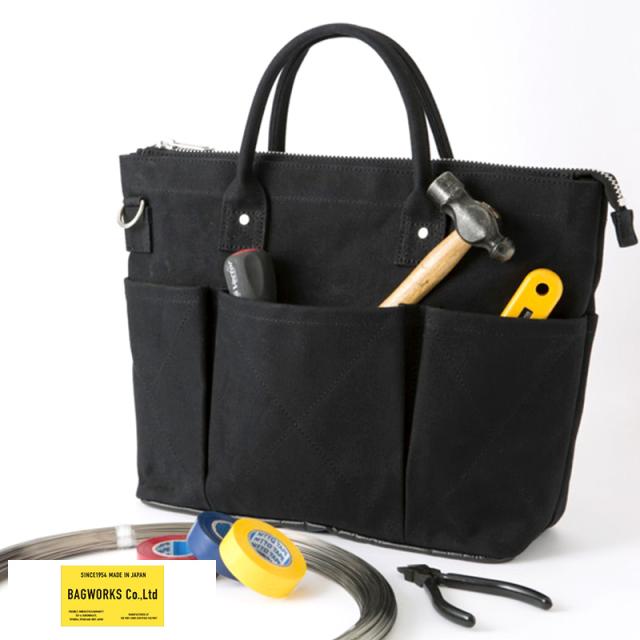 BAGWORKS 2wayトートバッグ ELECTRICMAN  帆布 キャンバス 日本製 おしゃれ 斜めがけバッグ かばん  【送料無料】