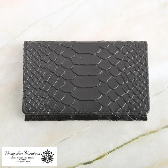 青木鞄 COMPLEX GARDENS 名刺入れ 竜樹  ササマチ スリム メンズ おしゃれ 男性 本革 30代 40代 50代  【送料無料】