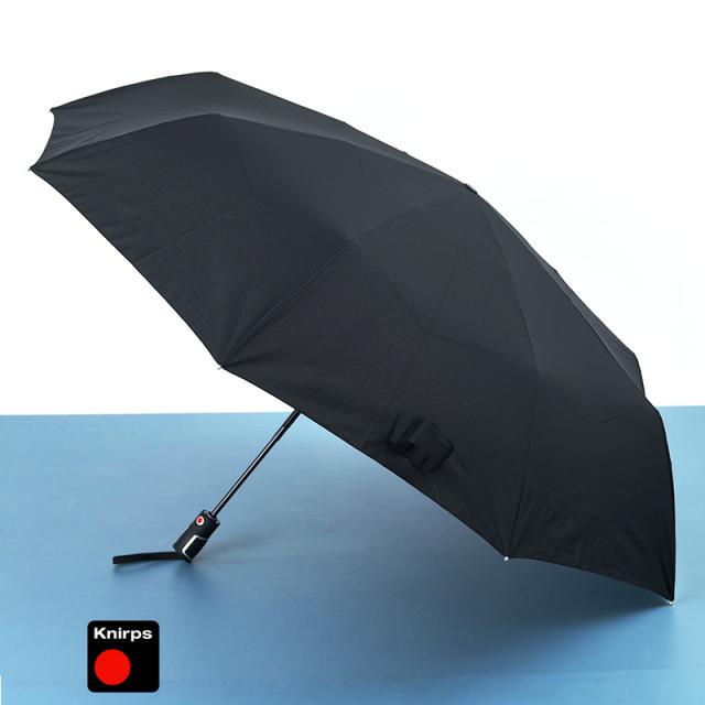 Knirps Big Duomatic Safety 自動開閉 折りたたみ傘 8本骨 69cm  メンズ 大きい おしゃれ 風に強い 折り畳み傘 ワンタッチ ビジネス クニルプス  【送料無料】