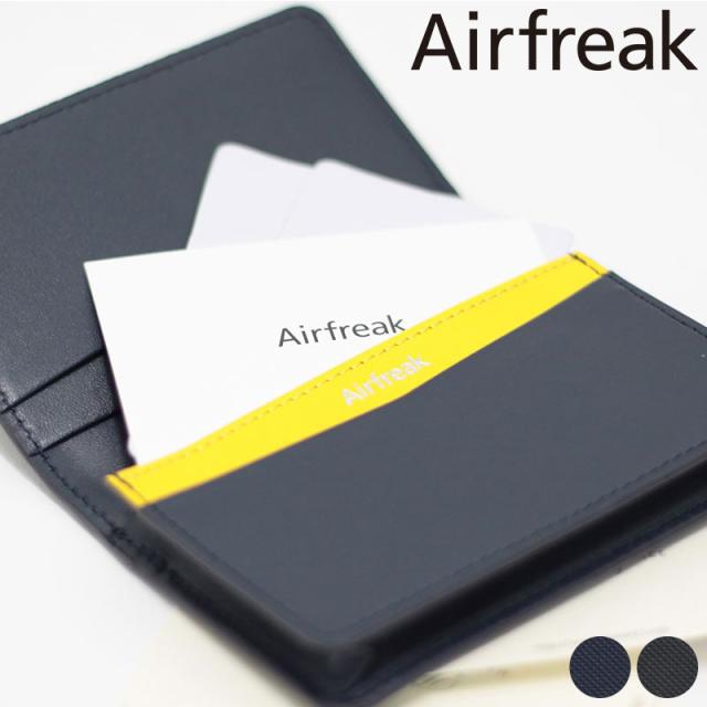 Airfreak 名刺入れ Venice  メンズ カードケース 名刺ケース 本革 レザー 日本製 シンプル おしゃれ 男性 ギフト プレゼント  【送料無料】