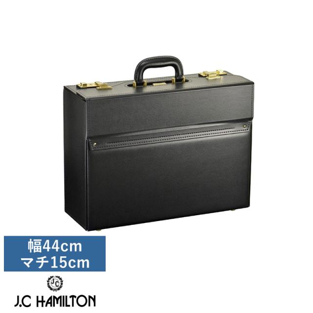 J.C HAMILTON 合成皮革 パイロットケース 幅44cm×マチ15cm  日本製 豊岡製 フライトケース メンズ 合皮 ビジネスバッグ A3 大容量  【送料無料】