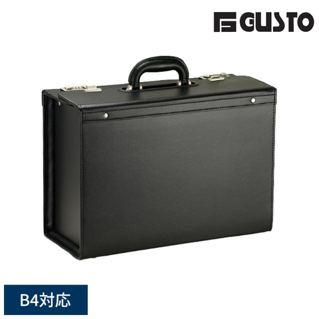 GUSTO フライトケース  メンズ ビジネスバッグ 鍵付き 合皮 大容量 シンプル B4 パイロットケース アタッシュケース 自立 鞄 かばん バッグ 30代 40代 50代 60代  【送料無料】