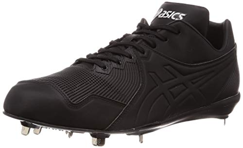 [アシックス]  高校野球対応 アイクイックMA I QUICK MA ゴールドステージ(GOLD STAGE) ブラック/ブラック 26 cm