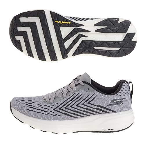 スケッチャーズ(SKECHERS) ランニングシューズ ゴーラン ライド 8 フロー 220218-GYBK グレー/ブラック 27.0cm