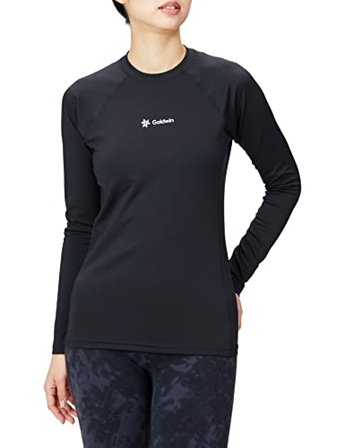 C3fit(シースリーフィット) カットソー アドバンスウォームロングスリーブ レディース ブラック Lサイズ