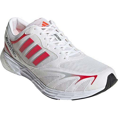 アディダス ランニングシューズ アディゼロ プロ DNA adidas ADIZERO PRO DNA (フットウェアホワイト/ビビッドレッド/ソーラーレッド 25.0cm)