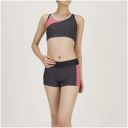 MIZUNO(ミズノ) フィットネス水着 ジム用 レディース セパレーツ N2JG0384 グレー サイズ:S