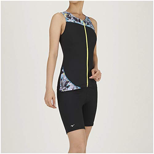 MIZUNO(ミズノ) フィットネス水着 ジム用 レディース セパレーツ(3.5分丈) N2JG0840 ブルー サイズ:S