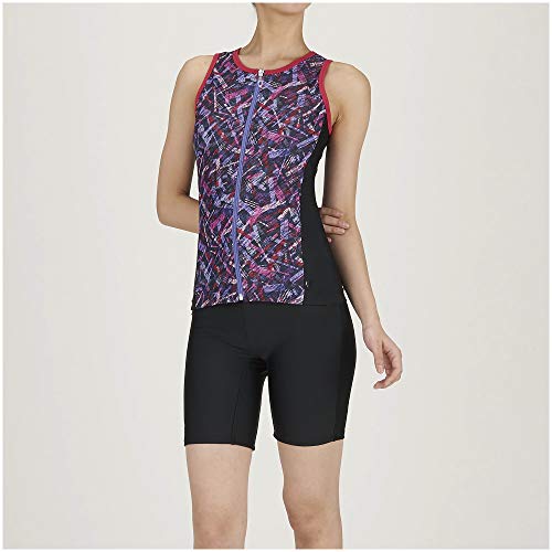 MIZUNO(ミズノ) フィットネス水着 ジム用 レディース セパレーツ(3.5分丈) N2JG0842 ブラック サイズ:S