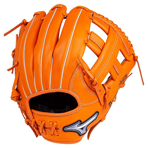 [ミズノ(MIZUNO)] 少年軟式用 ダイアモンドアビリティ AXI【オールラウンド用：サイズSS】 1AJGY22600 51 クリアオレンジ SSサイズ