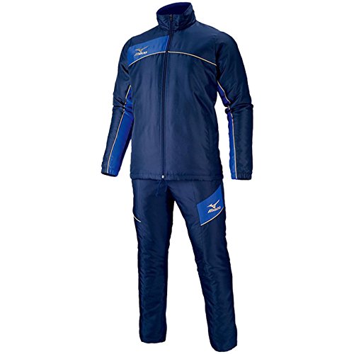 MIZUNO(ミズノ) 中綿ウォーマーシャツ パンツ 上下セット 【メンズ】 （P2JE4523/P2JF4523） (XOサイズ Dネイビー×Dネイビー(14/14))