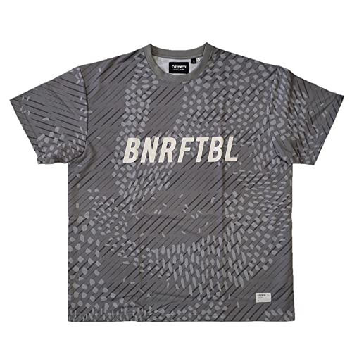 bonera(ボネーラ) 昇華ワイドスウェットTシャツ Mサイズ グレー(GRY) BNR-SW045T