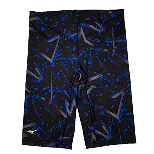 [ミズノ] メンズ水着 オリジナル ハーフスパッツ Sサイズ ブラック/ブルー(92) N2JB9610