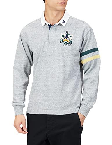 [カンタベリー] Tシャツ L/S RUGGER SHIRT ロングスリーブラガーシャツ RA42524 ユニセックス 15 ダークグレー Mサイズ